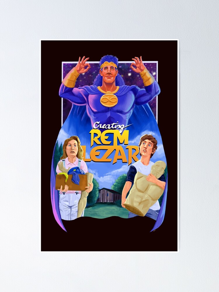 "Creating Rem Lezar Fan Poster" Poster for Sale by jimmiecarroll ...