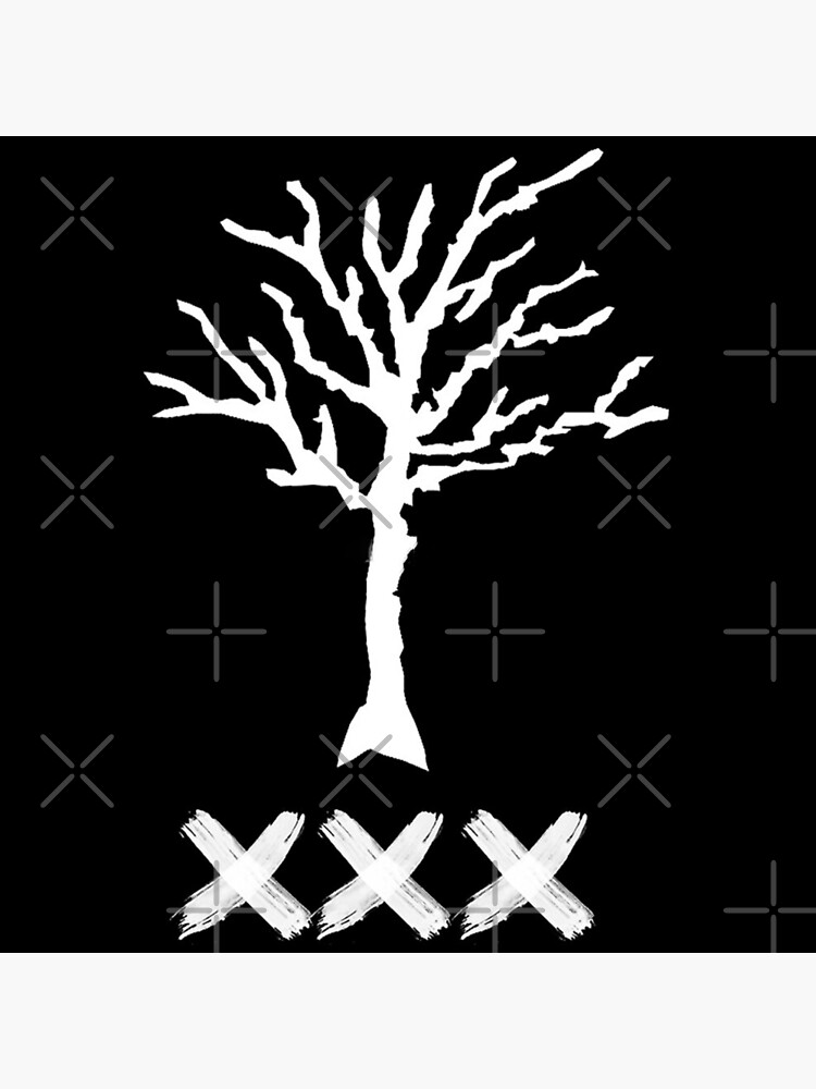 Xxxtentacion Tree Art Print For Sale By Fmlredbub Redbubble