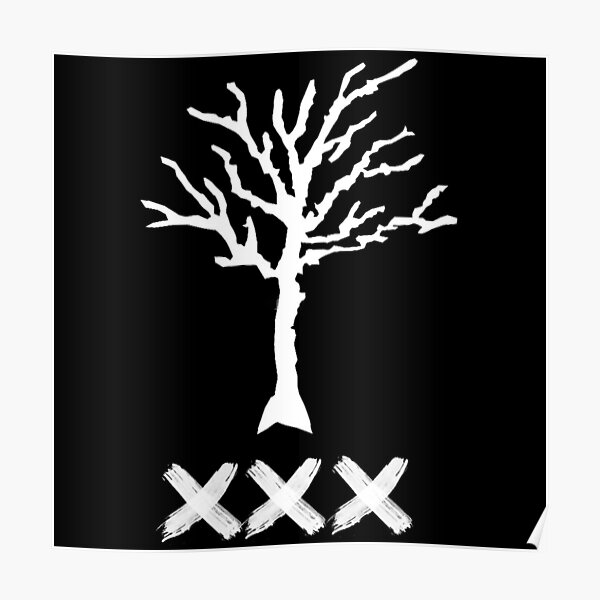 Póster «XXXTentacion Tree» de FmlRedbub | Redbubble