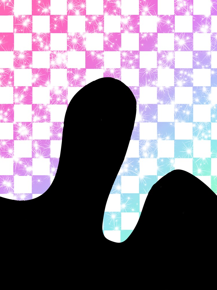 "Checkered Slime Drip" Sticker for Sale by Avapineapple6 | Redbubble
