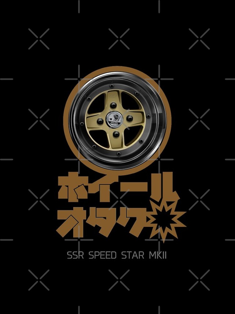 "Wheel otaku - SSR Speed Star MkII" iPhone Case for Sale by kanseigazou ...