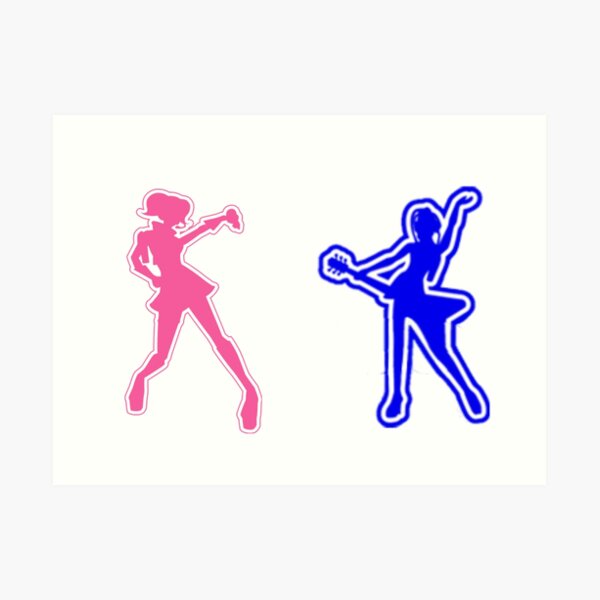 "Ulala and Pudding ~ Space channel 5!" Art Print by shadowlovr | Redbubble