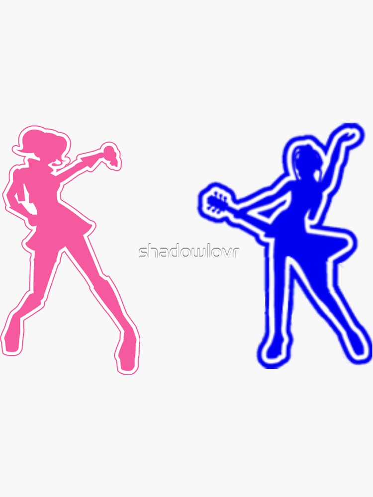 "Ulala and Pudding ~ Space channel 5!" Sticker by shadowlovr | Redbubble