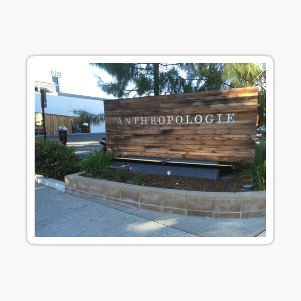 "Anthropologie" Sticker for Sale by Saigon97 | Redbubble