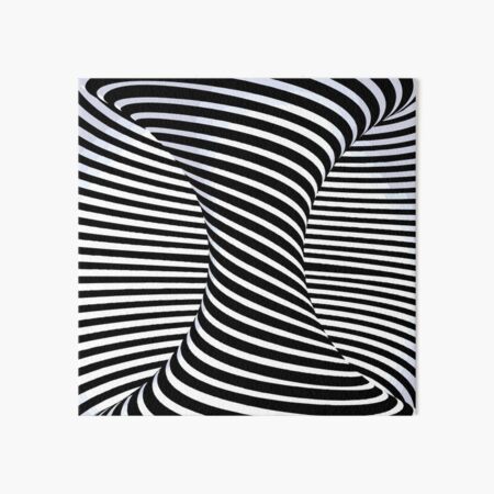 "op-art vortex illusion" Art Board Print by silvercordchop | Redbubble