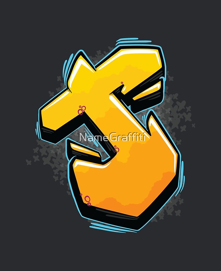 "Graffiti Letter J" iPad Case & Skin for Sale by NameGraffiti | Redbubble
