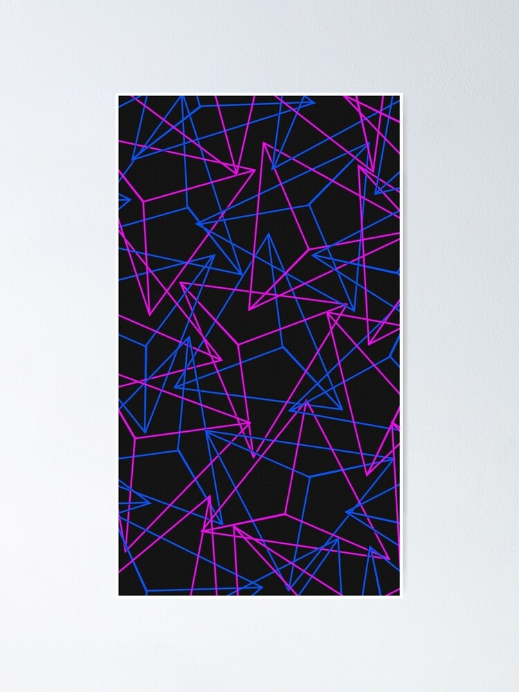 "Lazer Beams" Poster by GodsHome | Redbubble