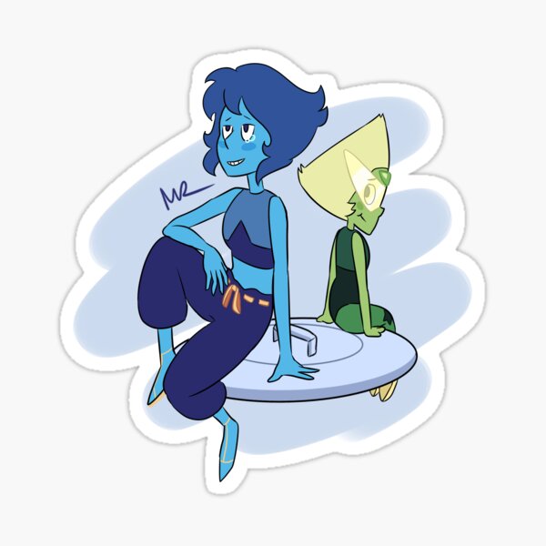 "Lapis and Peridot " Sticker for Sale by sodalit3 | Redbubble