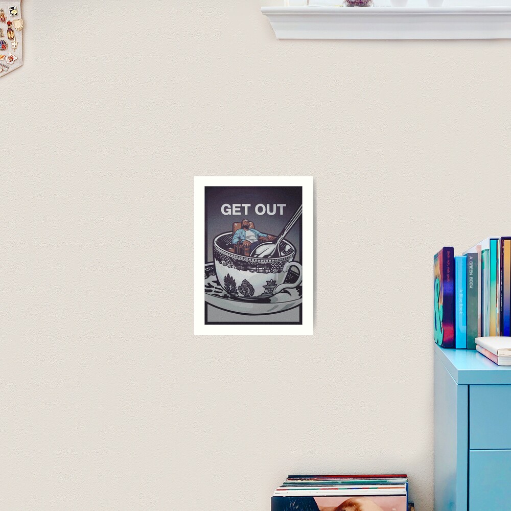 "Get Out - Horror Movie Artwork" Poster for Sale by LorenzoGnech ...