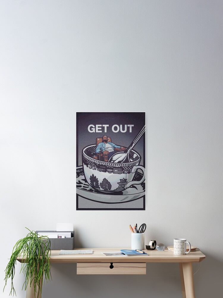 "Get Out - Horror Movie Artwork" Poster for Sale by LorenzoGnech ...