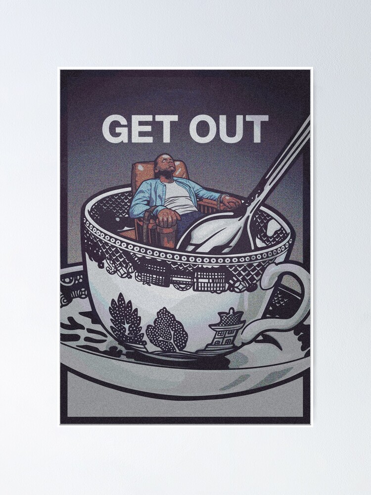 "Get Out - Horror Movie Artwork" Poster for Sale by LorenzoGnech ...