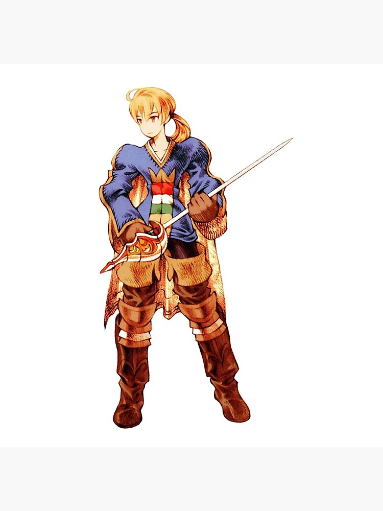 "Final Fantasy Ramza Beoulve" Poster for Sale by CassidyCreates | Redbubble