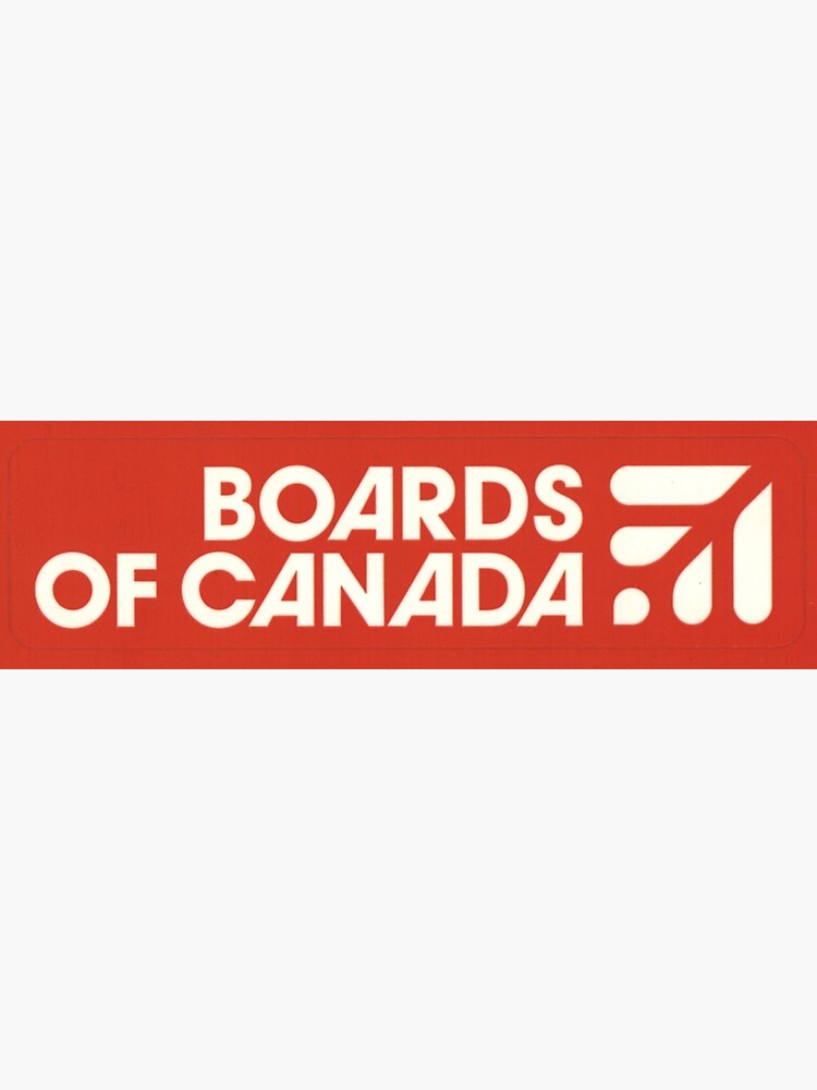 "Boards Of Canada Sticker" Sticker by jurassic5 | Redbubble