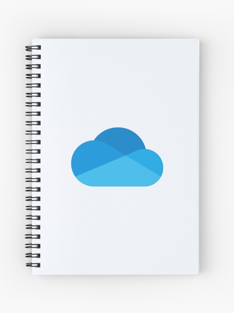 "Microsoft OneDrive Icon" Spiral Notebook for Sale by AGM97 | Redbubble
