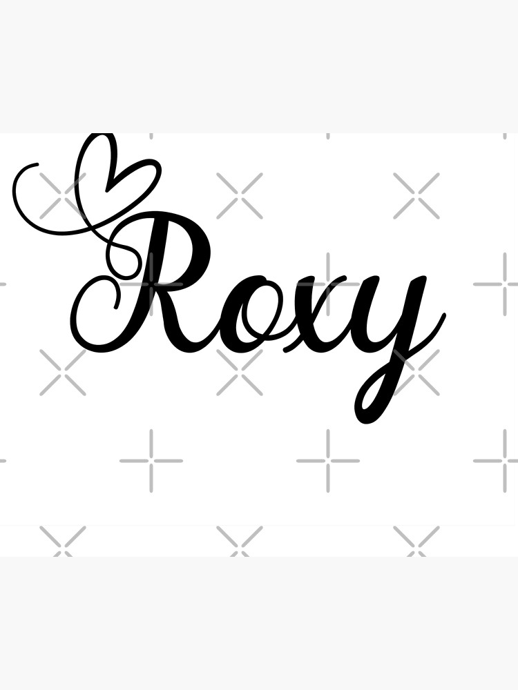"Roxy Personalized Girl Name - Custom Name" Poster for Sale by ...