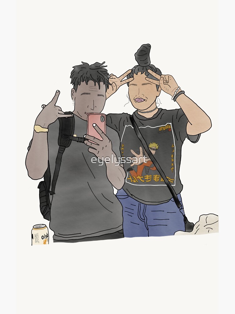 ""Modelo Time"" Sticker for Sale by eyelyssart | Redbubble