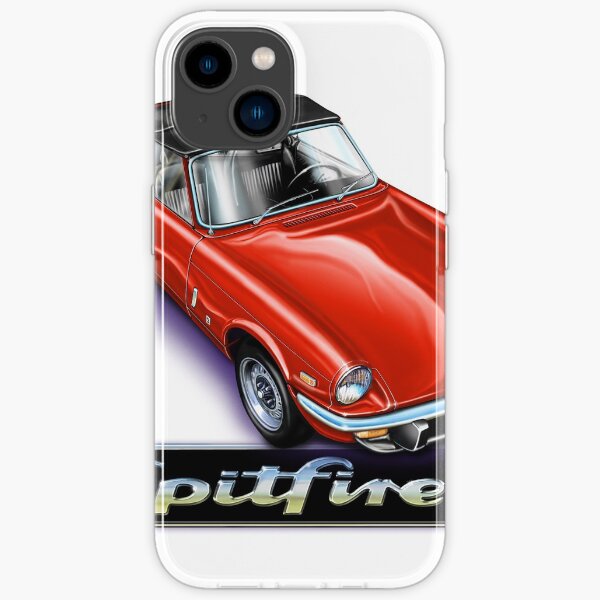 "Triumph Spitfire mk4 Red" iPhone Case for Sale by davidkyte | Redbubble