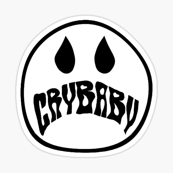 "cry baby" Sticker by omarriva | Redbubble