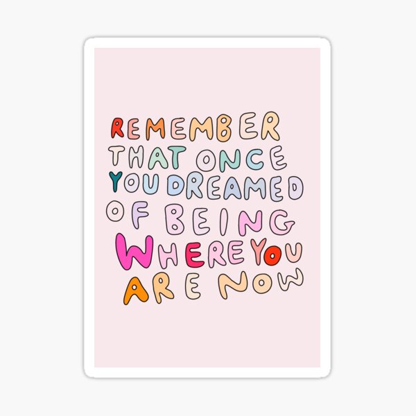 "Remember " Sticker by yikeshoney | Redbubble