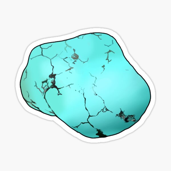 "Turquoise sticker" Sticker for Sale by KCtheUNIVERSE | Redbubble