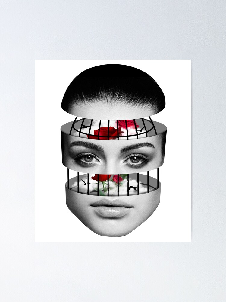 "trapped" Poster by inspirehana | Redbubble