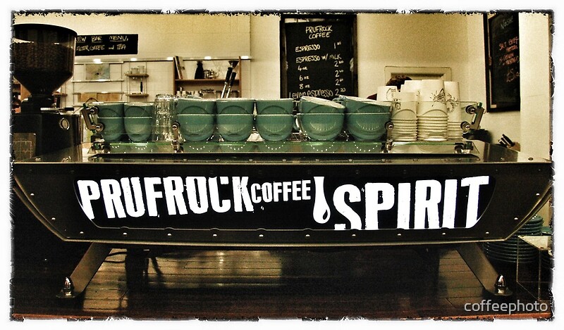 "Spirit coffee machine" by coffeephoto | Redbubble