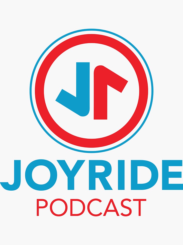 "Joyride full logo" Sticker for Sale by Joyridepod | Redbubble