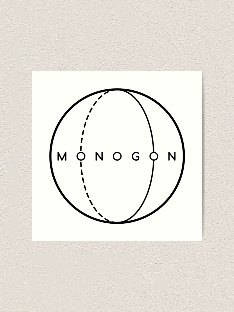 "Monogon" Art Print by doubledonk | Redbubble