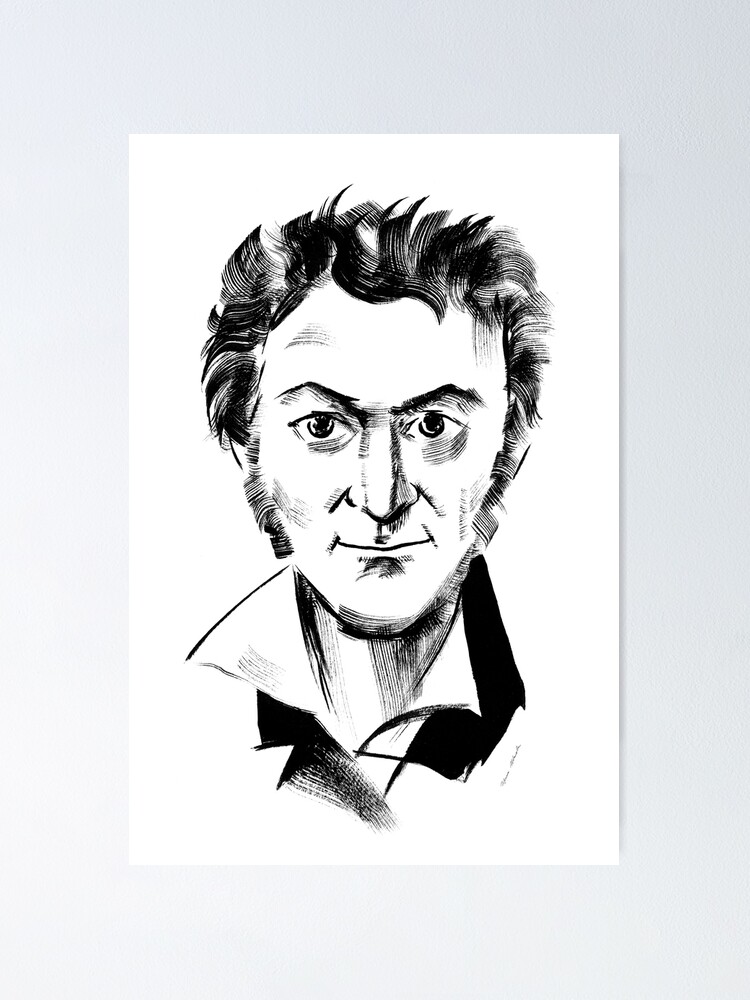 "Ernst Theodor Amadeus Hoffmann" Poster von irinaivanova | Redbubble