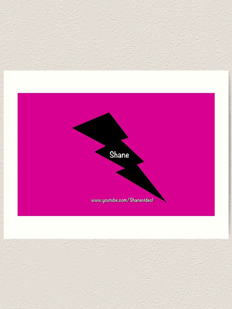 "Shane's Logo A Commission I did" Art Print for Sale by RavenShadow9z ...