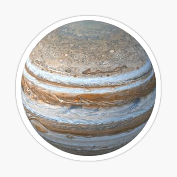 "jupiter " Sticker for Sale by tendercowboy | Redbubble