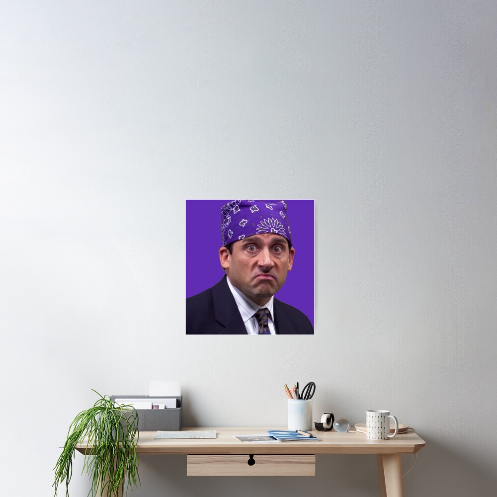 "Prison Mike - The Office" Poster by NikkiMouse82 | Redbubble