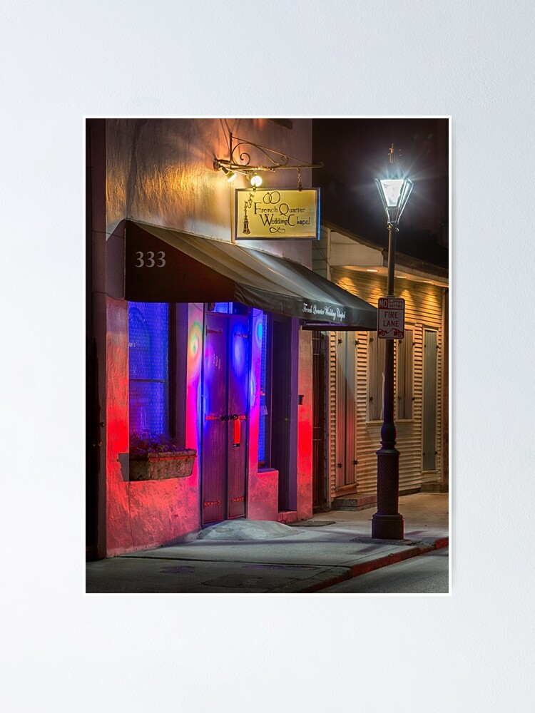 "French Quarter Wedding Chapel" Poster for Sale by jforno | Redbubble