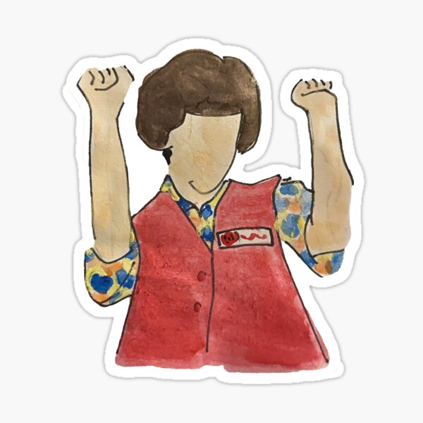"Target Lady Watercolor" Sticker for Sale by jordynkruse14 | Redbubble