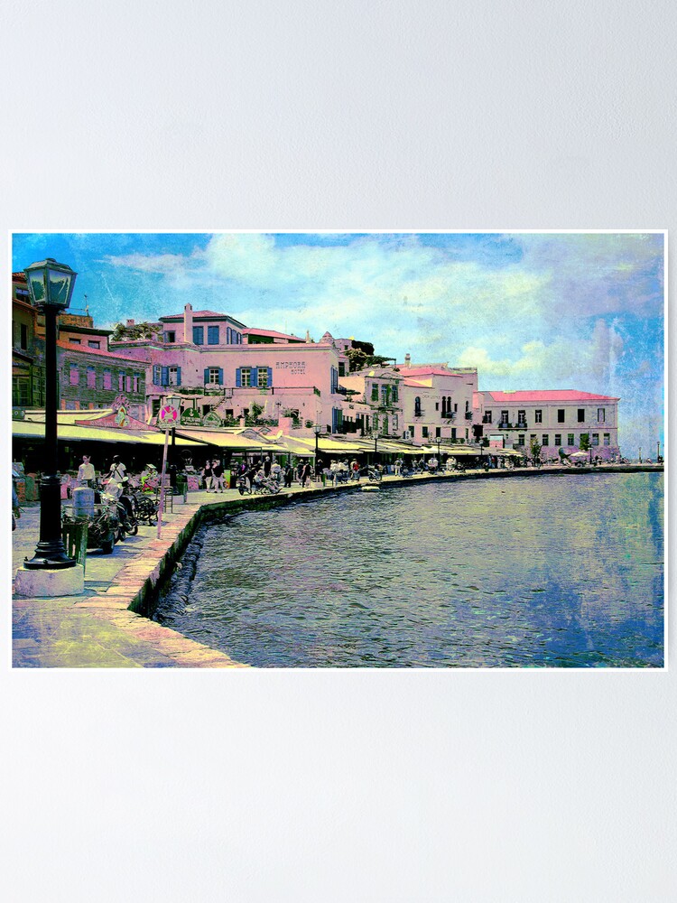"The Venetian Port of Chania" Poster for Sale by IgorShrayer | Redbubble