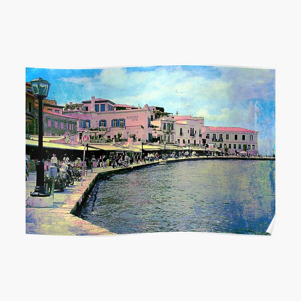 "The Venetian Port of Chania" Poster for Sale by IgorShrayer | Redbubble