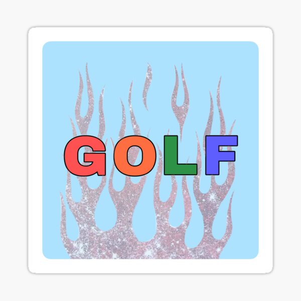 "Tyler the Creator GOLF" Sticker for Sale by Jbean2023 | Redbubble