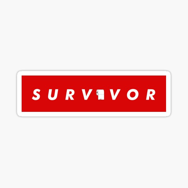 "Survivor" Sticker for Sale by s3any | Redbubble