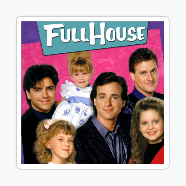 "Full House Drama Series" Sticker for Sale by melaniesg | Redbubble