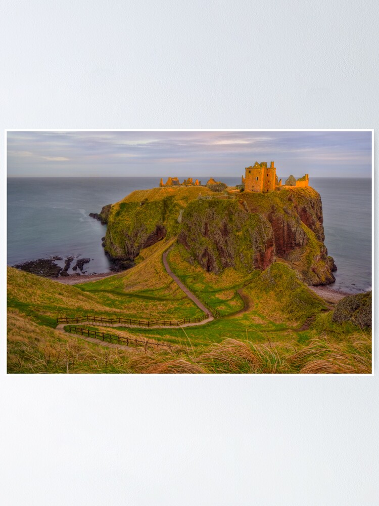 "Dunnottar Castle" Poster by Echo7 | Redbubble