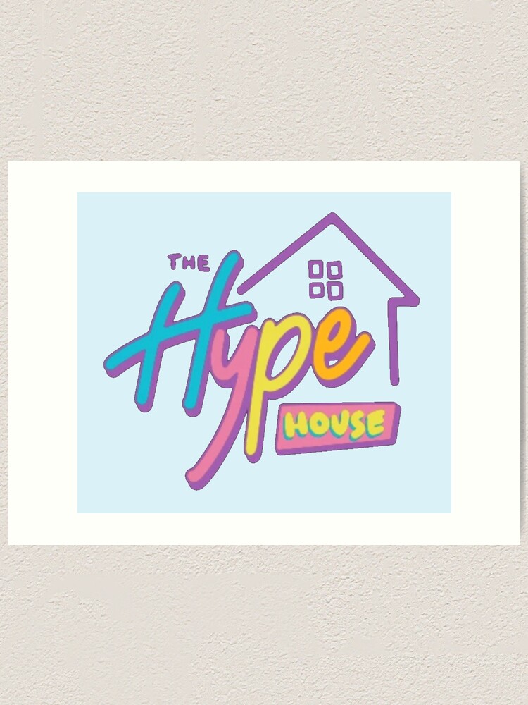 "The Hype House Logo" Art Print by aestheticqueen | Redbubble