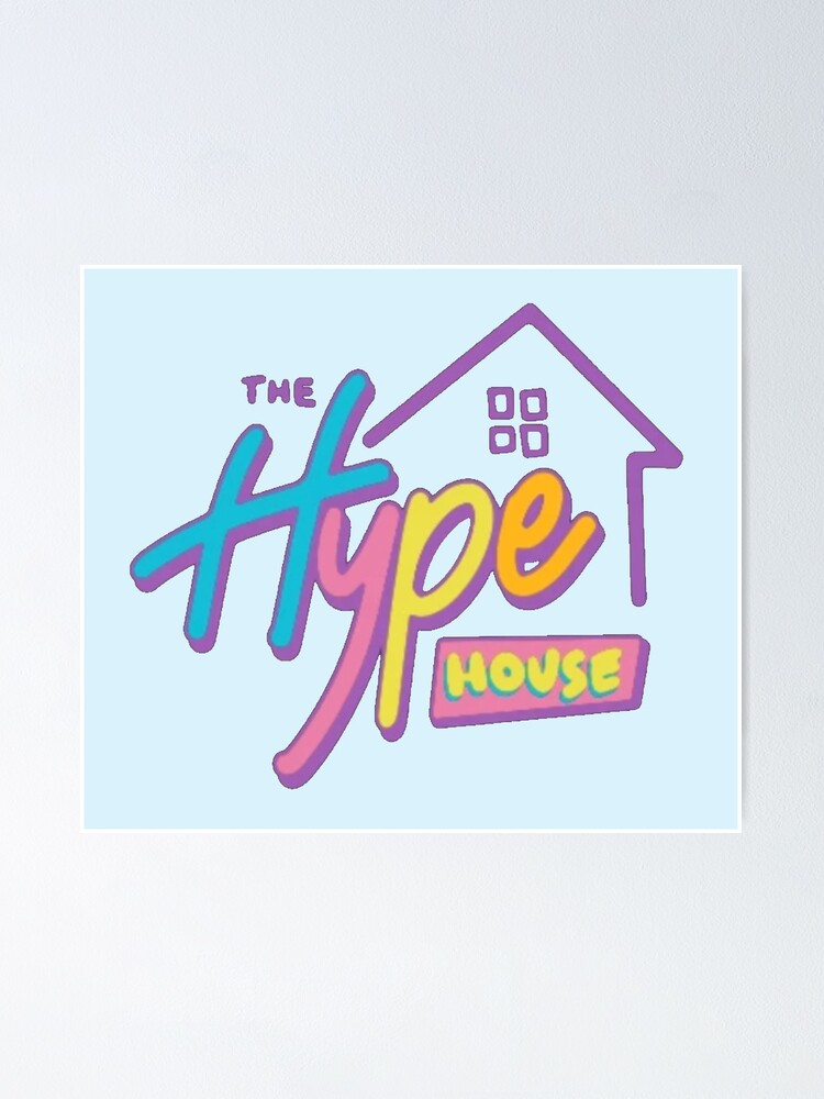 "The Hype House Logo" Poster by aestheticqueen | Redbubble