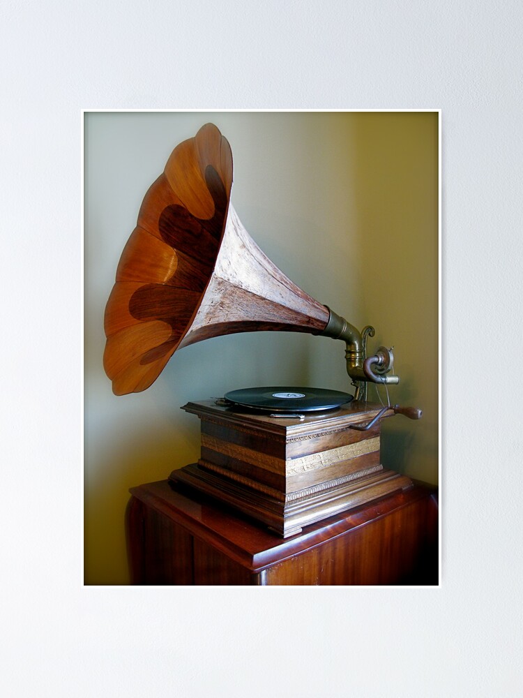 "Gramophone" Poster by Ignasi | Redbubble