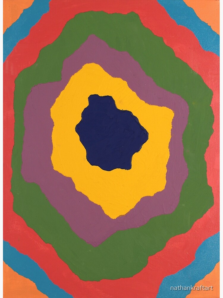 "Psychedelic Ripple" Poster by nathankraftart | Redbubble