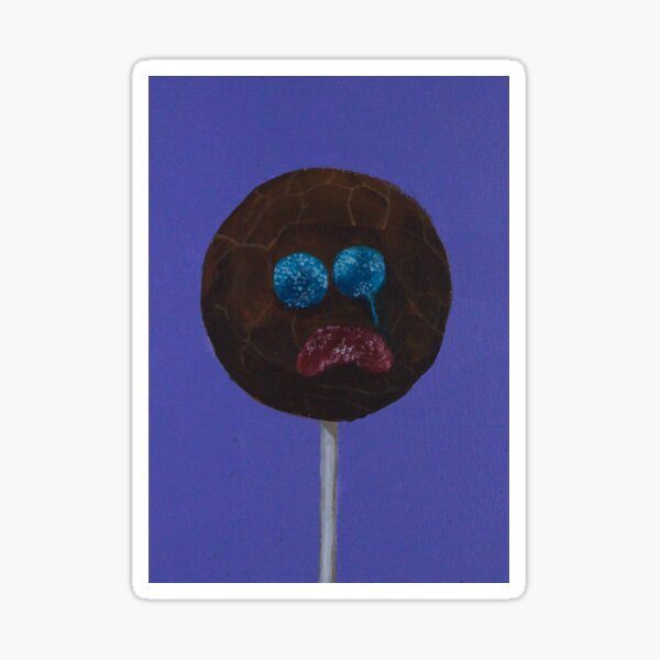 "sad paleta payaso" Sticker for Sale by gabrielaglz | Redbubble