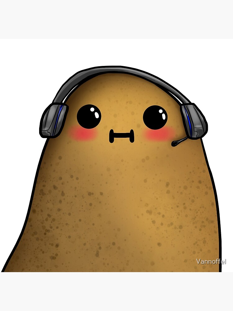"E-Potato | Gaming Potato" Poster by Vannoffel | Redbubble