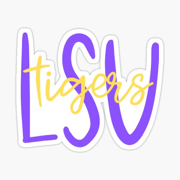 Lsu Stickers | Redbubble