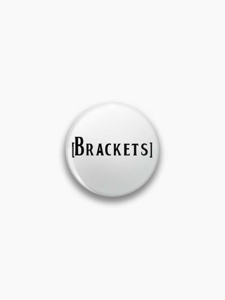 "BRACKETS George Harrison" Pin for Sale by Doggie Style | Redbubble