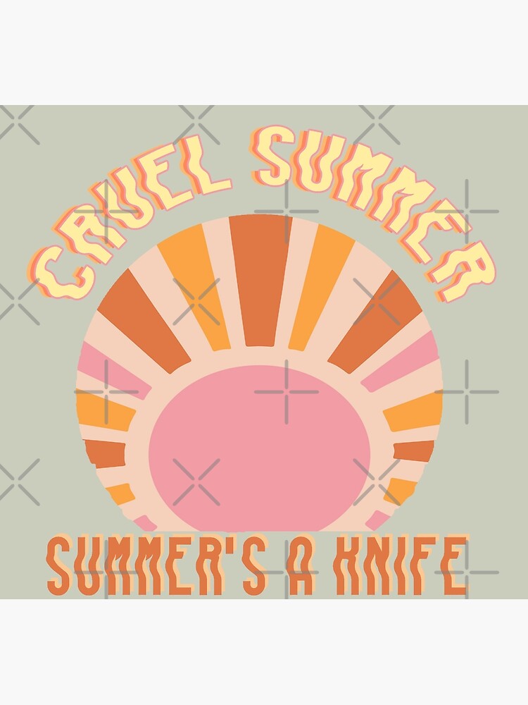 Cruel summer graphic Premium Matte Vertical Poster sold by Nien Nunb ...