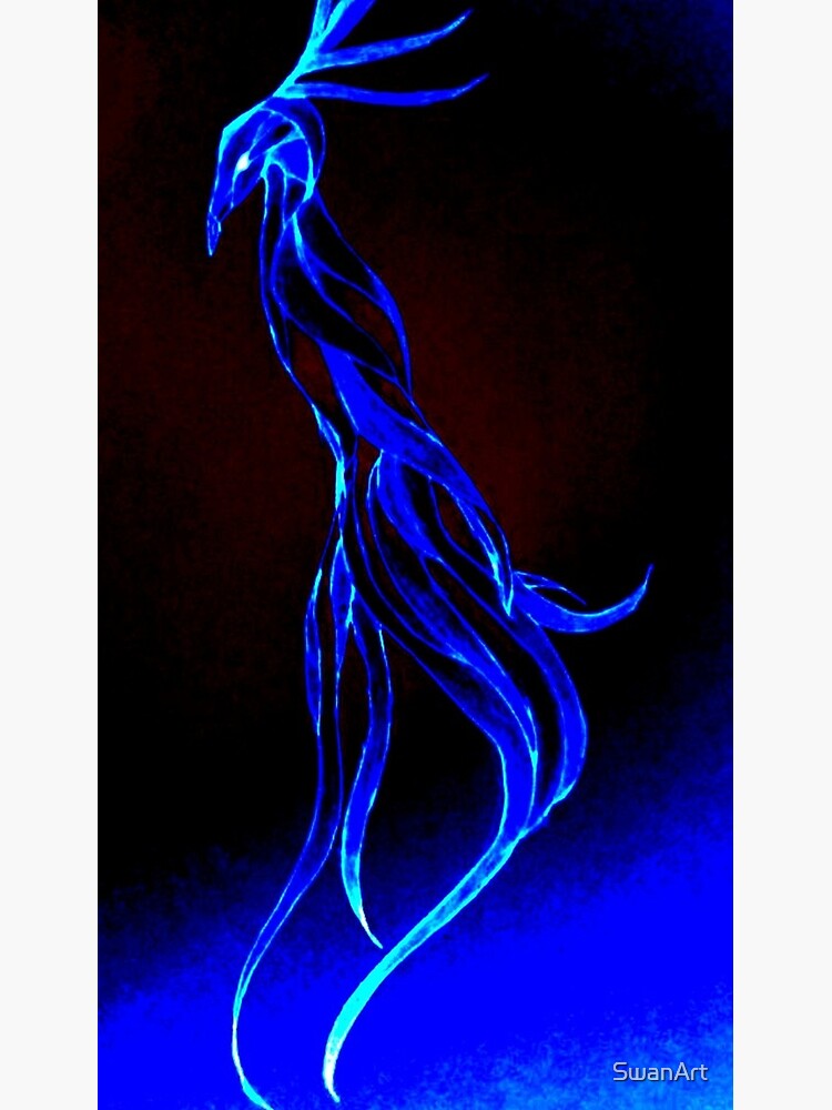 "Water Phoenix" Poster by SwanArt | Redbubble